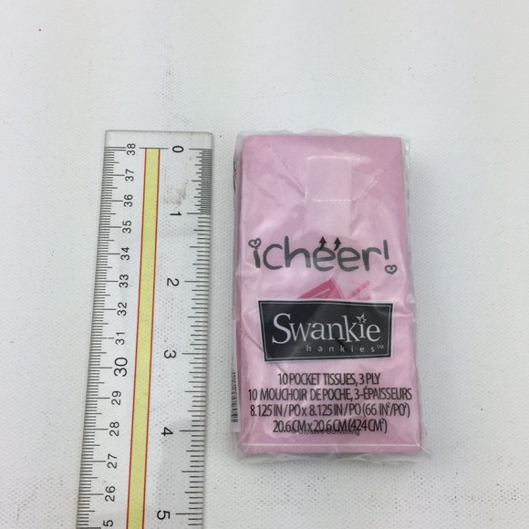 Swankie | Other | Swankie I Cheer Pink Tissue Kleenex Purse Pocket Set ...